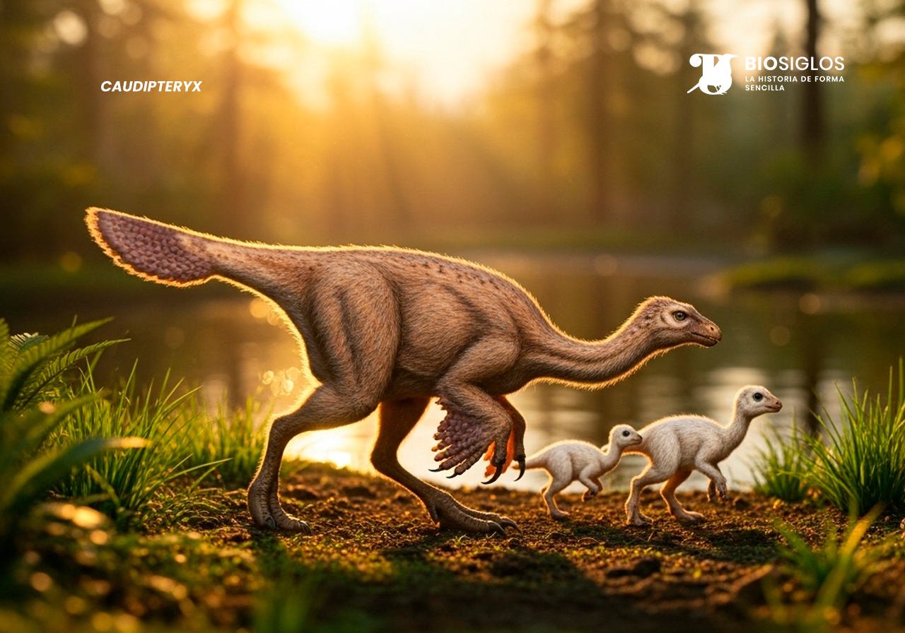 Caudipteryx – Biosiglos